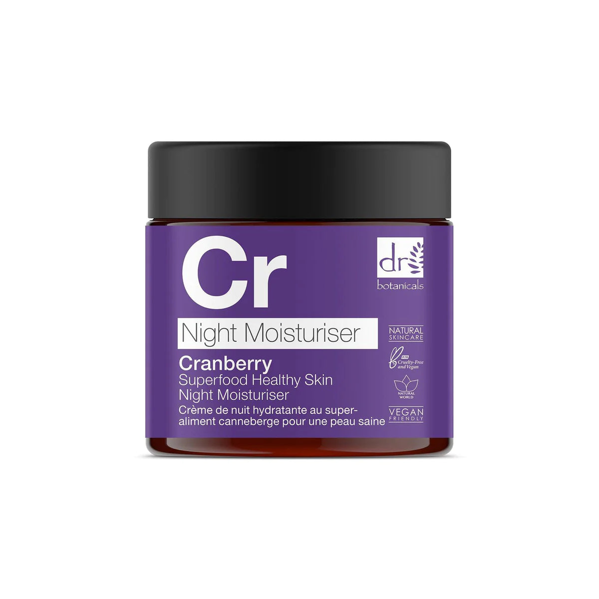 Dr Botanicals - Cranberry Superfood Healthy Skin Night Moisturiser 60m ...